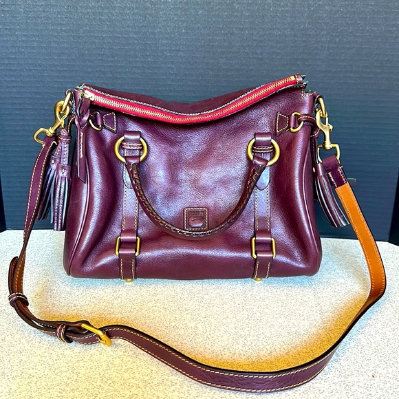 Dooney & Bourke | Bags | Dooney Bourke Florentine Leather Satchel ...